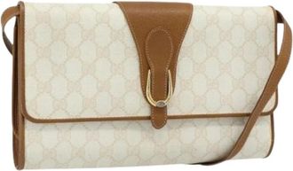 Gucci Sac bandouli&egrave;re vintage Pre-owned - Femme - Pre-owned - Blanc - Taille: ONE Size