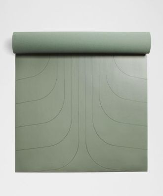 lululemon Align Yogamatte 5 mm Hergestellt mit FSC zertifiziertem Naturkautschuk - Gr&ouml;&szlig;e 5 mm in Willow Leaf