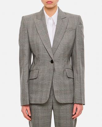Alexander McQueen Einreihiger Blazer