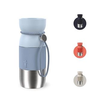 Emsa beYou Cup Mug Isolier-Trinkbecher, 0,36 Liter, aromatischer Trinkgenuss, 100% dicht, spülmaschinengeeignet, für unterwegs, draußen, Büro, mit Trageban