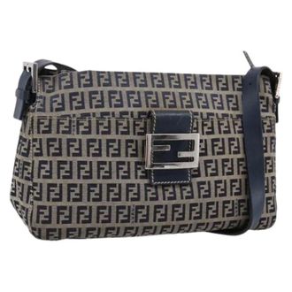 Fendi Sac bandouli&egrave;re vintage doccasion - Femme - Pre-owned - Bleu - Taille: ONE Size