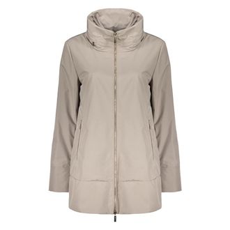 Moorer Wasserdichte Jacke mit Kapuze - - Coats - Damen - Grau - S