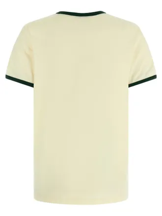 Moncler Flocked Logo T-shirt - Cream