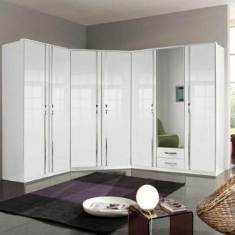 Inside75 Armoire dangle kroos blanc brillant