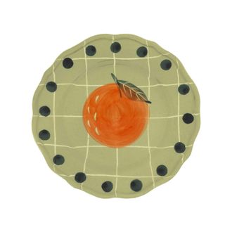 BITOSSI HOME Assiette Orange Bitossi