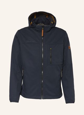 Camel Active Camel Active Softshell-Jacke Mit Abnehmbarer Kapuze blau