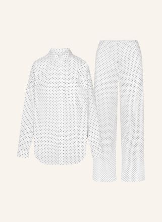 SKIMS Skims Schlafanzug Cotton Poplin schwarz