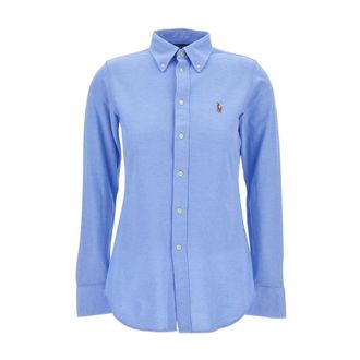 Polo Ralph Lauren Femme, Blouses et Chemises, Bleu, Taille: 42 FR Chemises