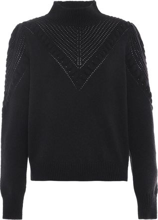 Faina Pullover Damen schwarz
