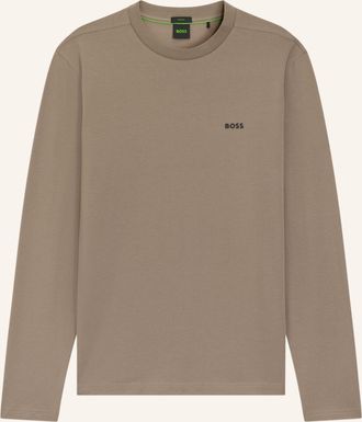 HUGO BOSS Longsleeve gruen