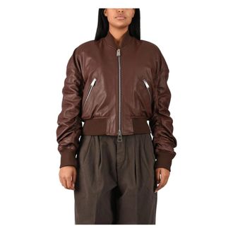 Dondup Oversized Bomberjacke - - Jackets - Damen - Braun - M
