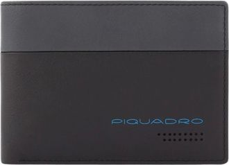 Piquadro Homme, Accessoires, Noir, Taille: ONE Size Portefeuille homme avec volet porte-CNI, porte-mon
