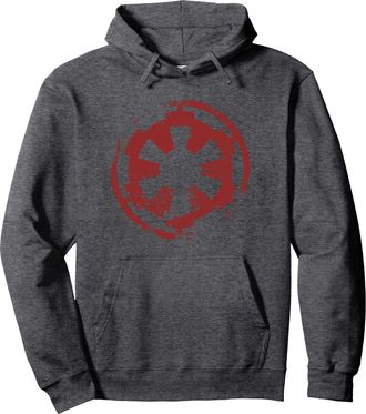 Star Wars Distressed Empire Logo Rust Pullover Hoodie