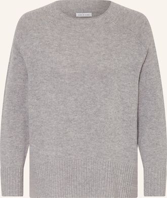 Mrs & Hugs Mrs & Hugs Pullover Mit Cashmere grau
