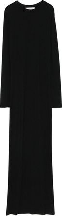 Ludovic de Saint Sernin Klassisches Jersey-Kleid - Schwarz