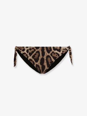Dolce & Gabbana Bikini Slip with animal print - DOLCE & GABBANA - gender_Woman