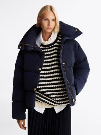 Tommy Hilfiger Steppjacke mit Logorp&auml;gung