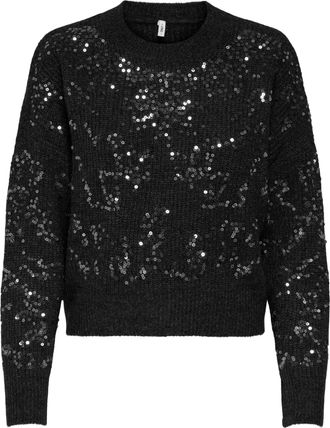 Only Onlalta Ls Sequin O-Neck KNT