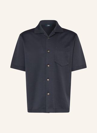 Herno Herno Resorthemd Comfort Fit blau