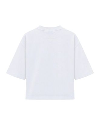 Marni Oversized Cotton Knit T-shirt - White