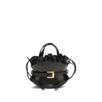 Balmain Shoulder Bag - Black