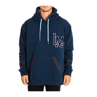 La Martina Kapuzenpullover mit gesticktem Logo - - Sweatshirts & Hoodies - Herren - Blau - 3XL