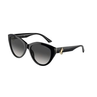 Jimmy Choo London Authentische Premium-Brille mit Top-Qualit&auml;t - - Accessories - Damen - Schwarzk - 55 MM