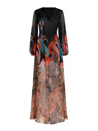 Etro Knielanges Kleid - Bunt