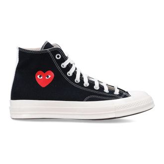 Converse Rote Herz High Top Sneakers - - Shoes - Damen - Schwarzk - 39 EU