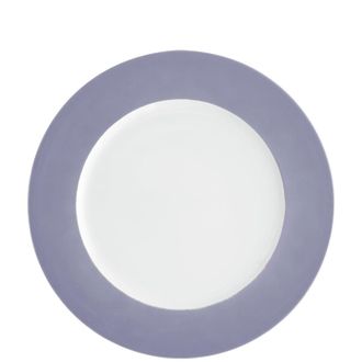 Kahla 576400A72499C Pronto Colore Brunch-Teller 23 cm stormy blue|blau-grauer Teller aus Porzellan