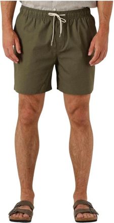 Selected Gr&uuml;ne Seersucker Badehose f&uuml;r Herren - - Swimwear - Herren - Gr&uuml;n - S