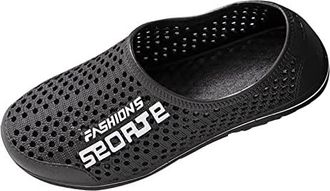 Generic Sabots de jardin respirants pour femme, sandales légères à enfiler pour lété, chaussures de marche plates en EVA doux, chaussures de plage antidérapan