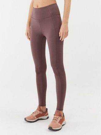 Columbia Leggings Boundless Trek Legging Braun Regular Fit