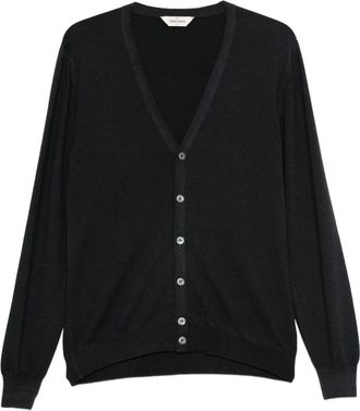 Gran Sasso cardigan boutonné à col v - Gris