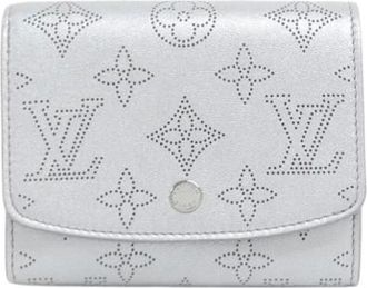 Louis Vuitton Portefeuille bi-pli Mahina Pre-owned - Femme - Pre-owned - Gris - Taille: ONE Size