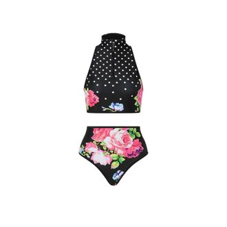 Moschino Damen, Bademode, Mehrfarbig, XLGr&ouml;&szlig;e