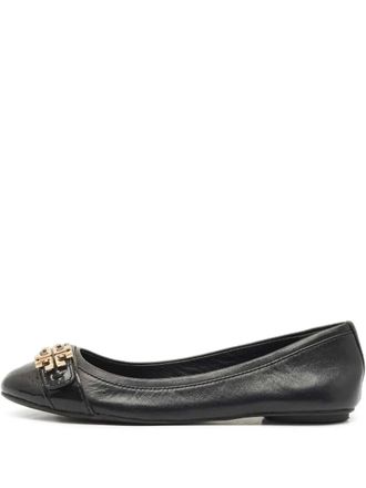 Tory Burch Ballerinas aus Leder - Schwarz