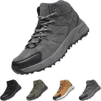 Generic Bottes de randonn&eacute;e imperm&eacute;ables pour homme - L&eacute;g&egrave;res et confortables - Semelle mi-cheville - Durable - Antid&eacute;rapantes - Support de la vo&ucirc;te plantaire