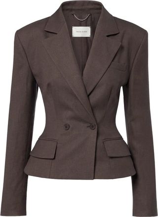 Magda Butrym Femme, Vestes, Brun, Taille: 38 FR Marynarka Blazer