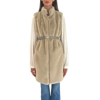 Duno Damen, Jacken, Beige, LGröße