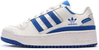 adidas Baskets Blanc/Bleu Femme Forum Bold Stripes