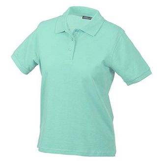 James & Nicholson Polo Maille piqu&eacute;e Manches Courtes (XL, Menthe)