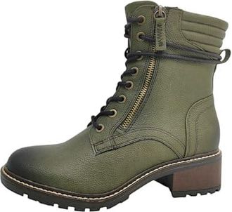 Jana Femme 8-25267-43 Bottine, Olive, 38 EU