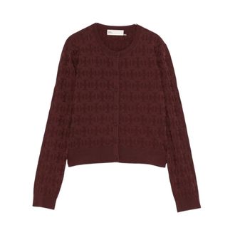 Tory Burch Damen, Strickwaren, Braun, XSGr&ouml;&szlig;e