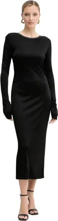 Patrizia Pepe Damen, Kleider, Schwarzk, SGr&ouml;&szlig;e