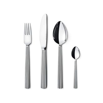 Georg Jensen GJ 108295 Besteck Set Spiegel, 16 St&uuml;ck, Edelstahl, stainless steel, 8,19 x 19 x 26,2 cm