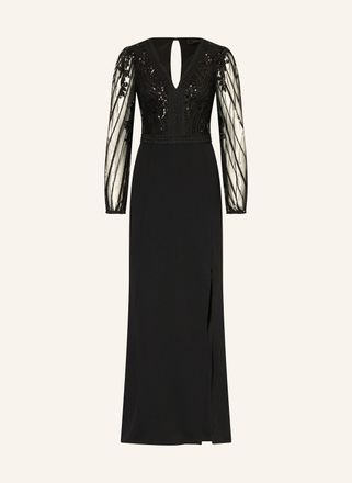 Lipsy Abendkleid Mit Pailletten Und Spitze schwarz