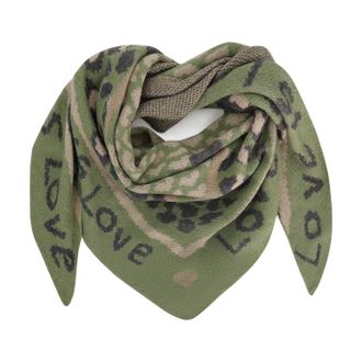 Glamexx24 Damen Winterschal Dreiecksform Schal: Wärme Halstuch Trend Sehr Weicher Liebe Muster, Mischfarbe