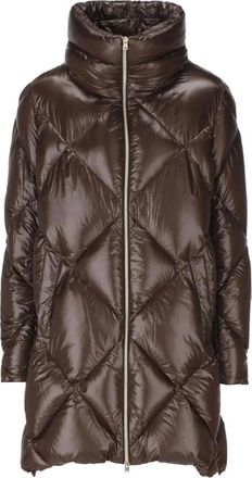 Herno Homme, Vestes, Brun, Taille: M Veste en duvet trap&egrave;ze ultral&eacute;g&egrave;re en nylon