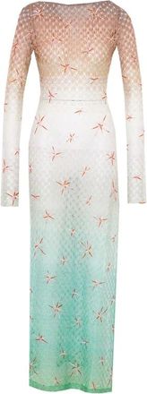 Missoni Femme, Robes, Multicolore, Taille: 36 FR Longue Robe de Plage